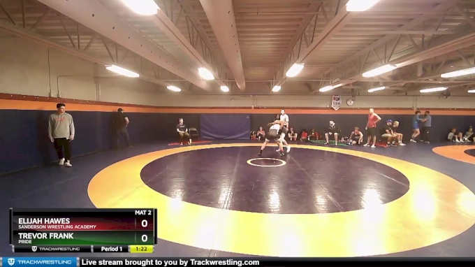 165 lbs Quarterfinal - Trevor Frank, Pride vs Elijah Hawes, Sanderson ...