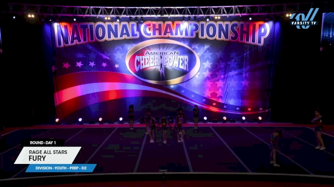 Rage All Stars - Fury [2024 L2.1 Youth - PREP - D2 Day 1] 2024 Cheer ...