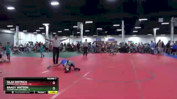 76 lbs Round 7 (8 Team) - Brady Watson, Journeyman Uprising vs Silas ...