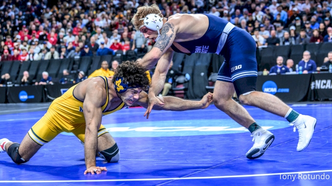197 lb Semifinal - Josh Barr, Penn State vs Jacob Cardenas, Michigan