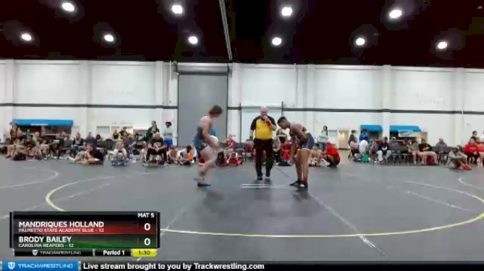 145 lbs Finals (8 Team) - Brody Bailey, Carolina Reapers vs Mandriques ...