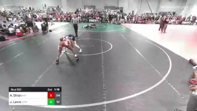 101 lbs Rr Rnd 3 - Mason Carlson, Mat Demon WC vs Max Murillo, Supreme ...