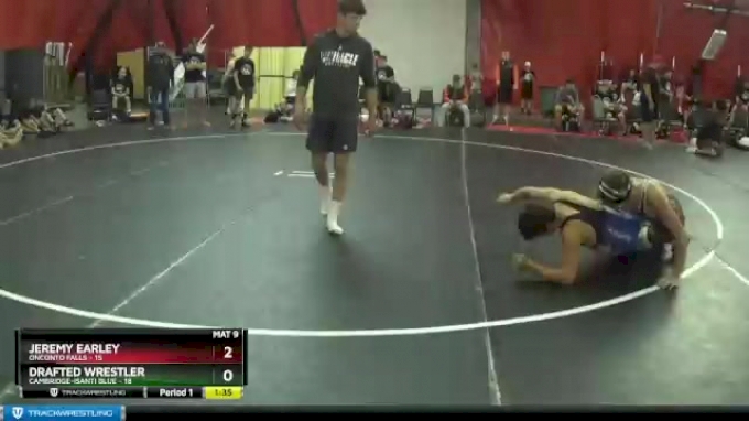 152 lbs Placement Matches (8 Team) - Jeremy Earley, Onconto Falls vs ...