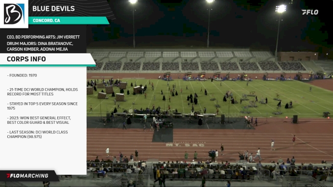 Blue Devils "The Romantics" at 2024 Corps at the Crest