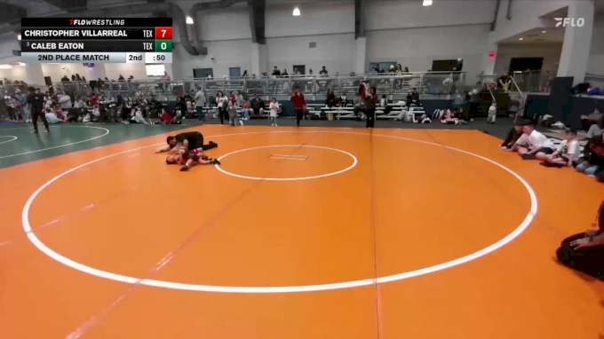 35 lbs 2nd Place Match - Zachariah Garza, Dumas Wrestling vs Annamari ...