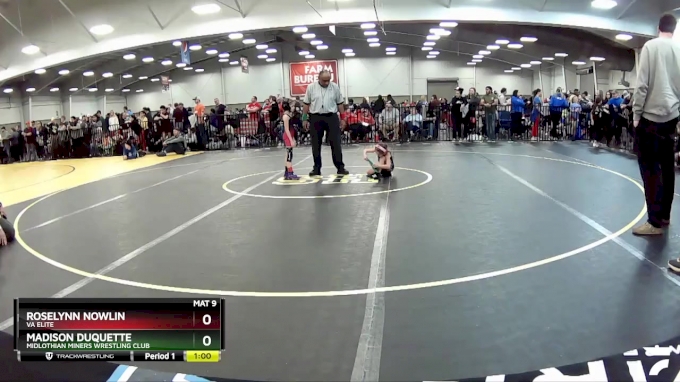 42-44 lbs Round 4 - Roselynn Nowlin, VA Elite vs Madison Duquette ...