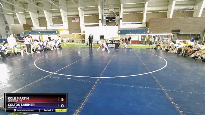 88 lbs Quarterfinals (8 Team) - Kole Martin, Louisiana vs Colton ...