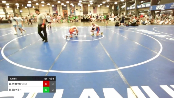 106 lbs Rr Rnd 2 - Braiden Weaver, TSB vs Barrett David, Pit Crew Red