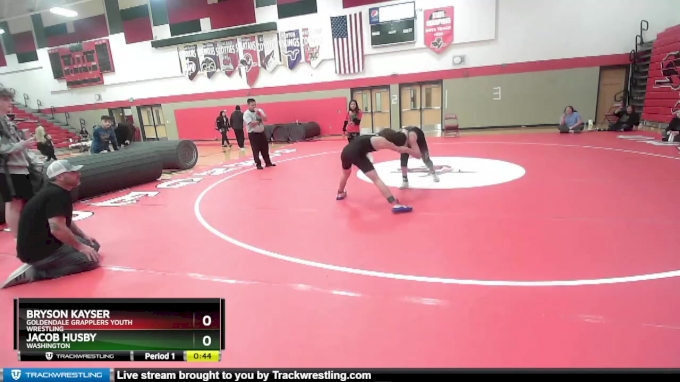 130 lbs Round 5 - Bryson Kayser, Goldendale Grapplers Youth Wrestling ...