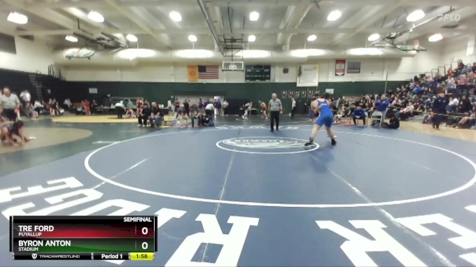 215 lbs Semifinal - Tre Ford, Puyallup vs Byron Anton, Stadium