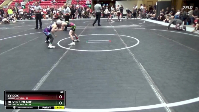 60 lbs Round 2 (6 Team) - Ty Cox, Kansas Mayhem vs Oliver Umlauf, The ...