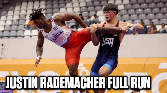 Justin Rademacher At The 2025 Pan-Am Wrestling Championships | 97kg ...