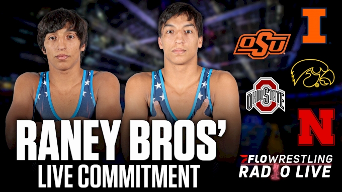 The Raney Brothers' College Announcement + Greg Warren | FloWrestling ...