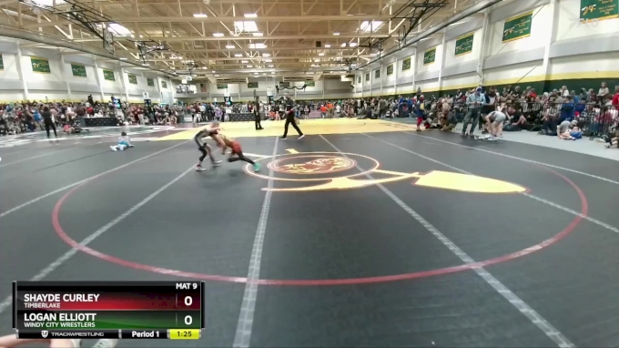 75 lbs Champ. Round 1 - Shayde Curley, Timberlake vs Logan Elliott ...