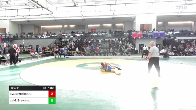 106 lbs Round Of 32 - Zachary Brzoska, St Joseph vs Matt Bray ...