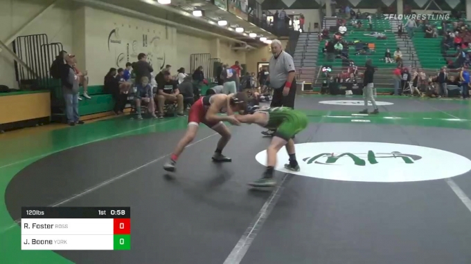 Match - Ryan Foster, Ross vs Justin Boone, Yorktown Wrestling Club