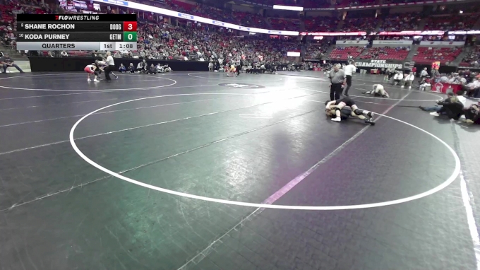 120 lbs Quarters - Koda Purney, Gale-Ett.-Tremp/Melrose-Min vs Shane ...