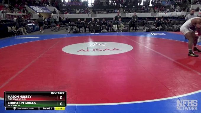 6A 175 lbs 1st Place Match - Christion Griggs, Mcadory HS vs Mason ...