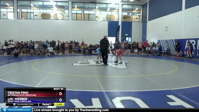 41 lbs Semifinal - Tristan Pino, Betterman Elite Wrestling vs Loc ...