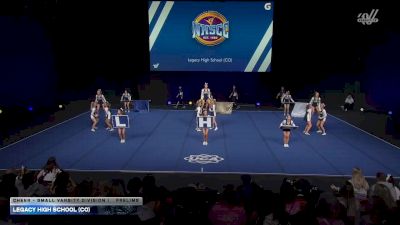 Legacy High School (CO) [2026 Cheer - Small Varsity Division I Prelims ...