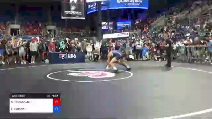 113 lbs Quarterfinal - Cameron Stinson Jr., North Carolina vs Elijah ...