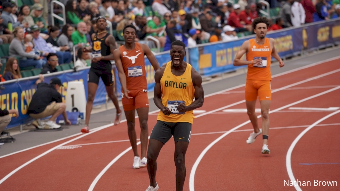Nathaniel Ezekiel Wins 400M Hurdles At 2025 NCAA TF Championship - FloTrack