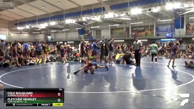 70 lbs 2nd Wrestleback (8 Team) - Fletcher Headley, Team Palmetto vs ...