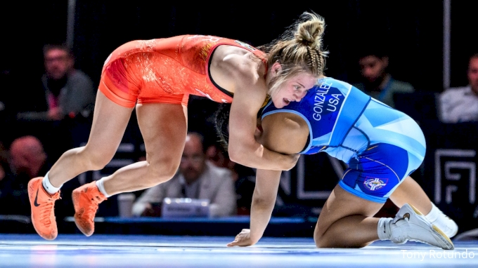 53 kg Champ. Round 2 - Felicity Taylor, Big Game WC/ TMWC vs Brianna ...