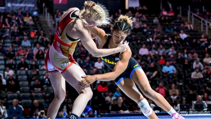 68 kg Champ. Round 2 - Brooklyn Hays, USOPTC/TMWC vs Kennedy Blades, Hawkeye Wrestling Club/TMWC