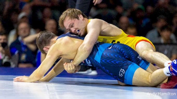 57 kg Champ. Round 1 - Spencer Lee, Hawkeye Wrestling Club/TMWC vs Luke ...
