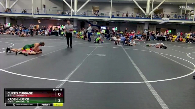 100 lbs Round 3 (10 Team) - Kaden Husick, Upstate Uprising vs Curtis ...