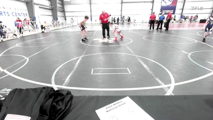 100 lbs Rr Rnd 3 - Savannah Kerr, Noke Wrestling RTC vs Chase Bernabeo ...