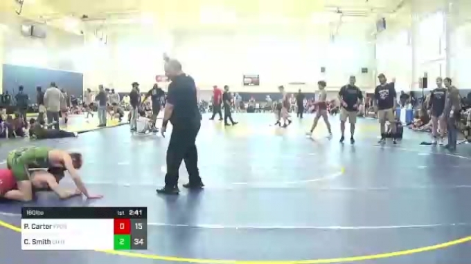 160 lbs Round 1 - Peyton Carter, Front Royal W.C. vs Corvin Smith, Ohio ...