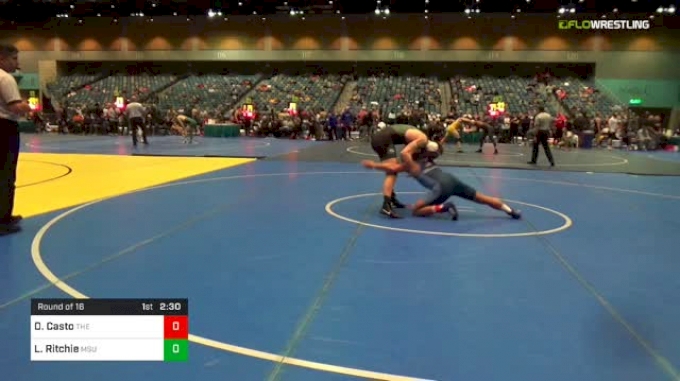 165 lbs Round Of 16 - Dazjon Casto, The Citadel vs Logan Ritchie ...