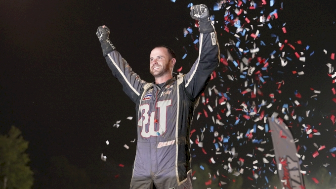 Robert Ballou Reacts After USAC Indiana Sprint Week Win At Lincoln Park