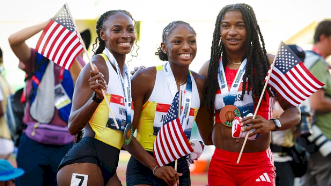 Melissa Jefferson-Wooden Posts Historic 100m To Win USA Title - FloTrack
