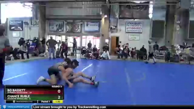 115 lbs Round 3 (4 Team) - Bo Bassett, Dynasty Death Row vs Chance ...