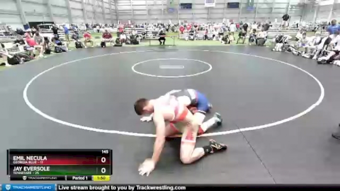 145 lbs Placement Matches (8 Team) - Emil Necula, Georgia Blue vs Jay ...