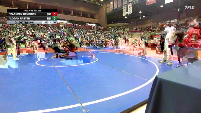 165 lbs Quarterfinal - Logan Easter, Panther Youth Wrestling-CPR vs ...