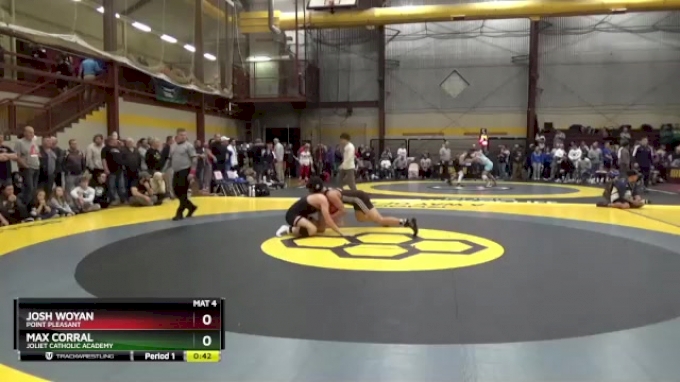 165 lbs Cons. Round 3 - Max Corral, Joliet Catholic Academy vs Josh ...