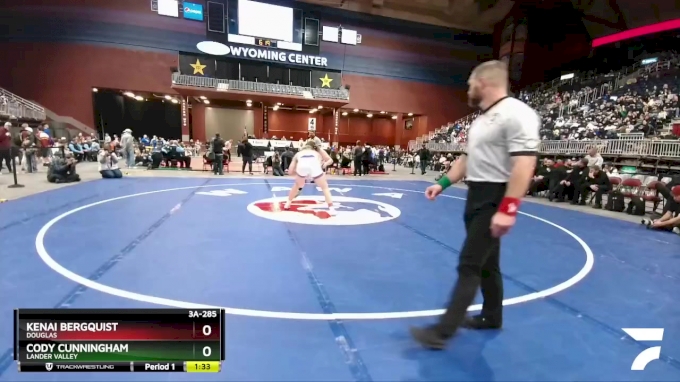 3A-285 lbs 1st Place Match - Kenai Bergquist, Douglas vs Cody ...