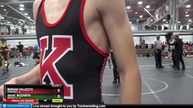 106 lbs Round 5 (10 Team) - Tyler Capra, Kingsway vs Peter Plesh, Seagull 2