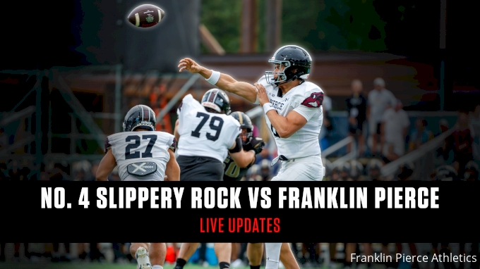 Slippery Rock Defeats Franklin Pierce 24-13 In SRU's Season Opener ...