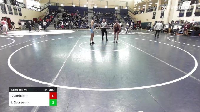 138 lbs Consi Of 8 #2 - Felix Lettini, St. Peter's Prep vs Julian ...
