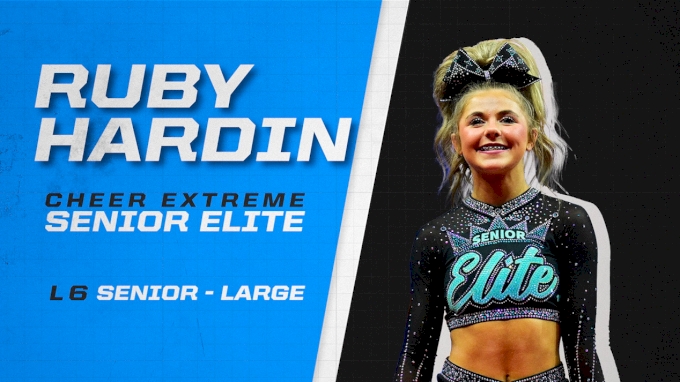 Athlete Spotlight: Ruby Hardin from Cheer Extreme Senior Elite