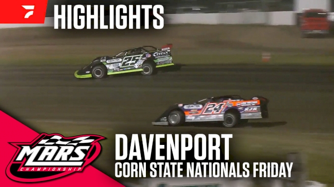 Highlights | 2025 MARS Corn State Nationals Friday at Davenport Speedway