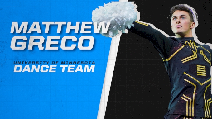 Athlete Spotlight: Matthew Greco From University of Minnesota Dance Team