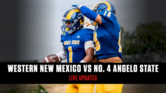 Angelo State Football Tops Western N.M. 56-27 In High-Scoring Battle ...