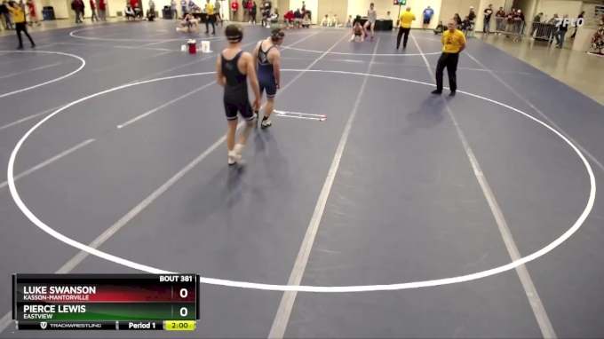 160 Championship Bracket Champ. Round 3 - Pierce Lewis, Eastview vs ...