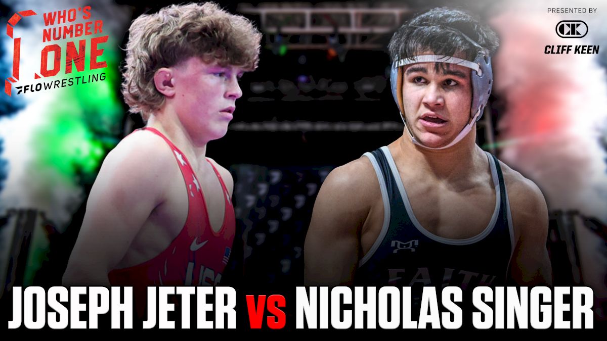 Joseph Jeter vs Nicholas Singer Set For Who's Number One On October 11 ...
